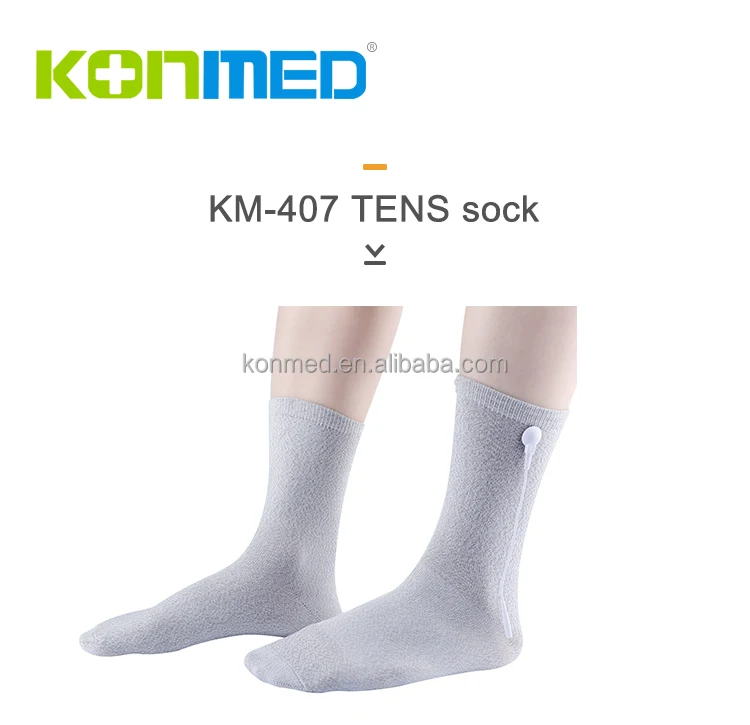 Konmed Good Conductivity Tens Socks Free Size Physiotherapy For Foot ...
