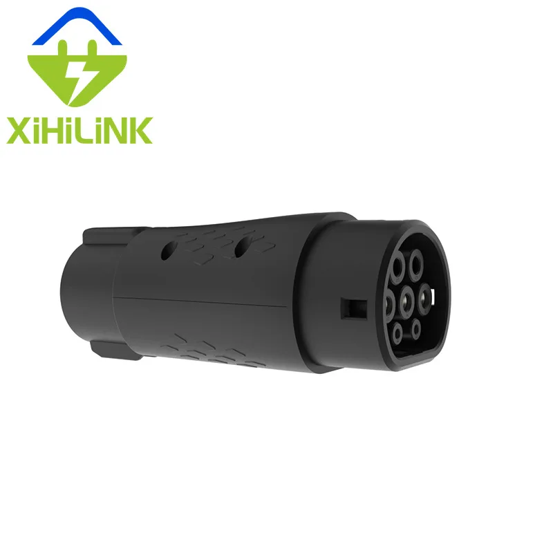 Ac Sae J1772 To Type 2 Adapter To Sae J1772 New Energy Car Charger ...