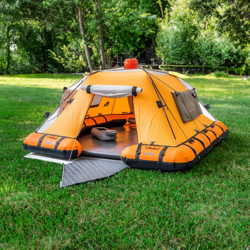 Large Inflatable Tent Rafts Floating Floating Tents Camping Outdoor ...