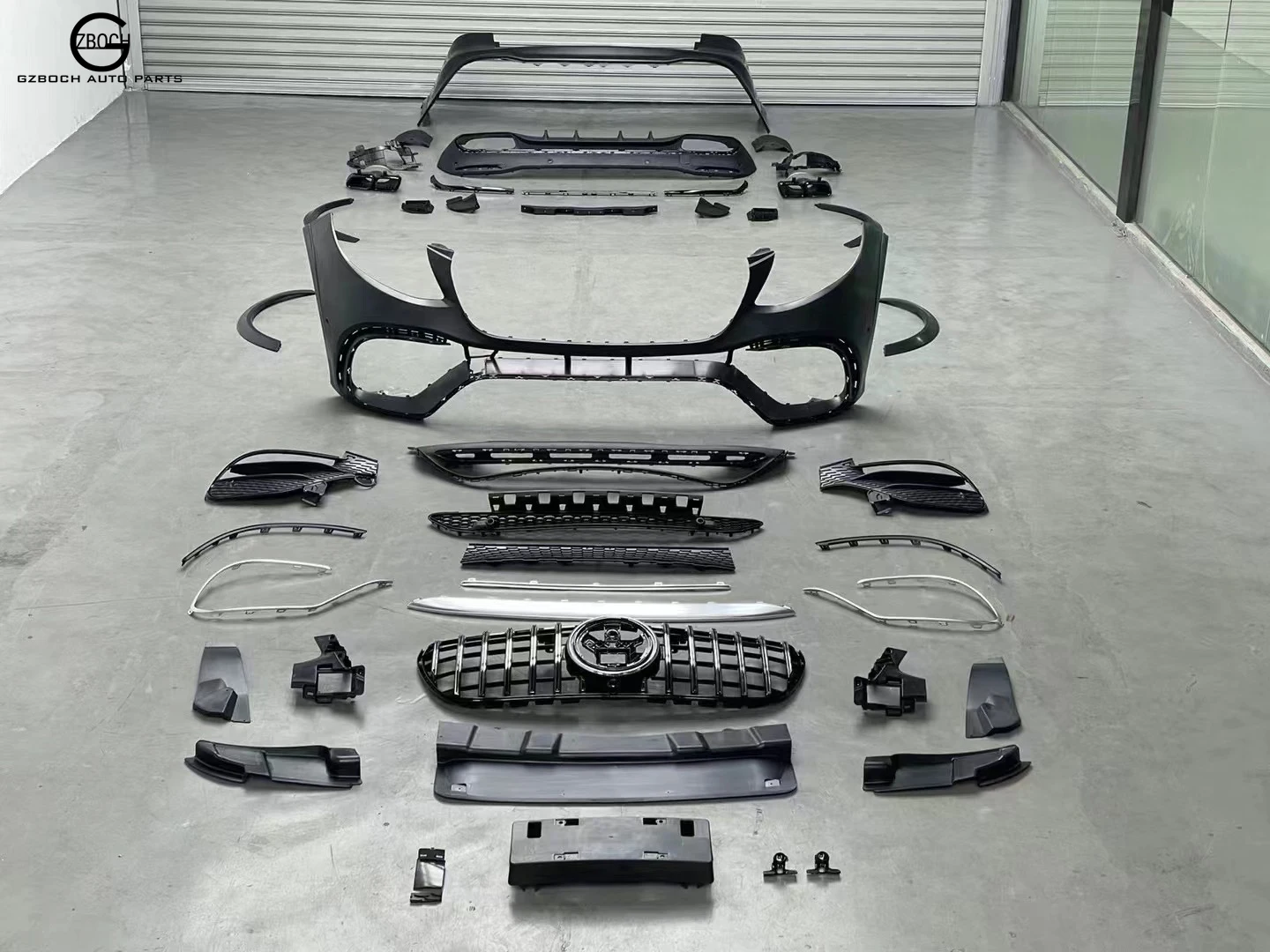 Car Bumpers W166 For Mercedes Ml Class Gle Class Modified 2022 W167 ...