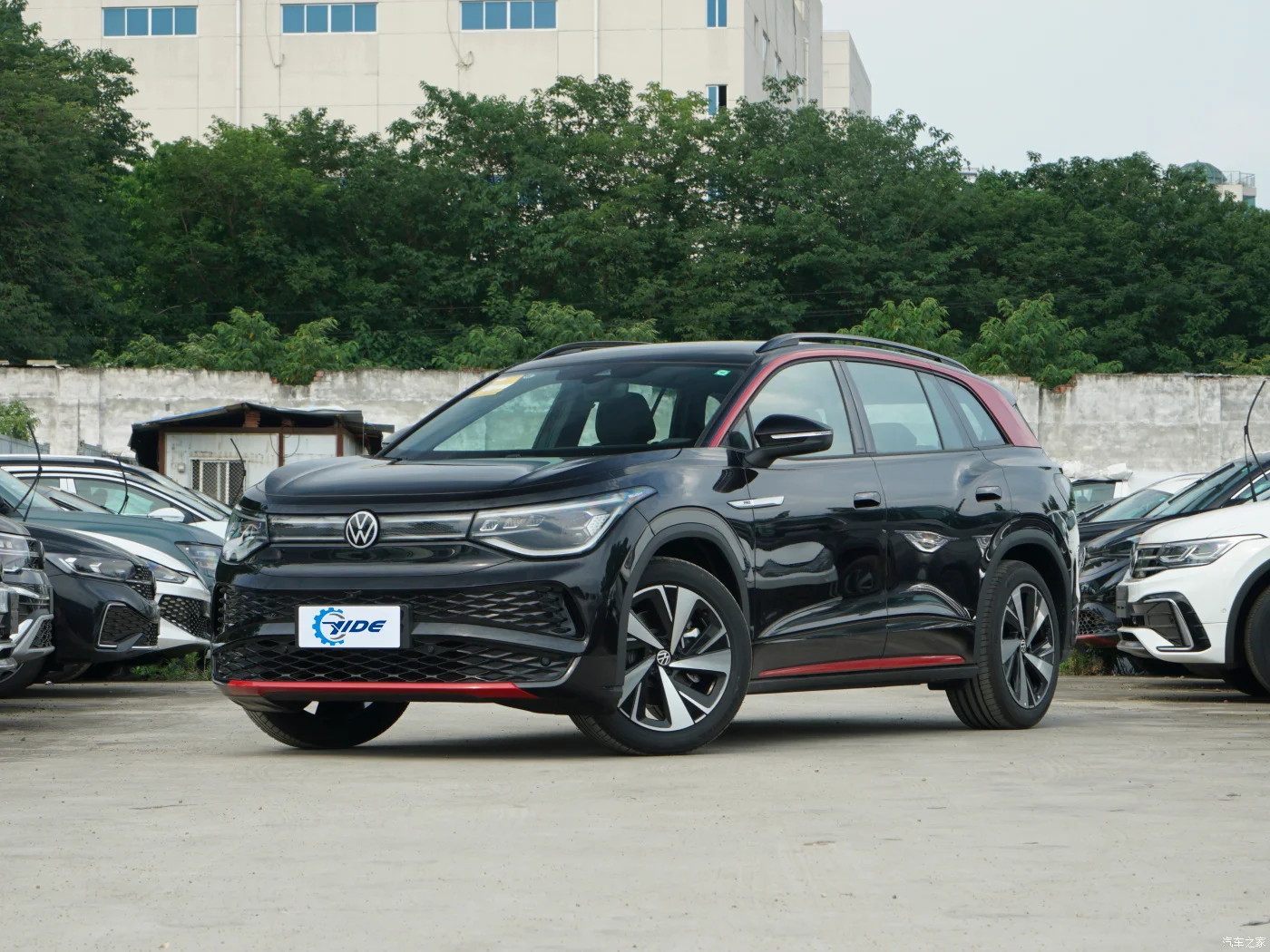 Volkswagen Id6x 2023 Pure Electric Cars Ev New Energy Vehicle Middle And Large Suv 5-door 7-seat ...