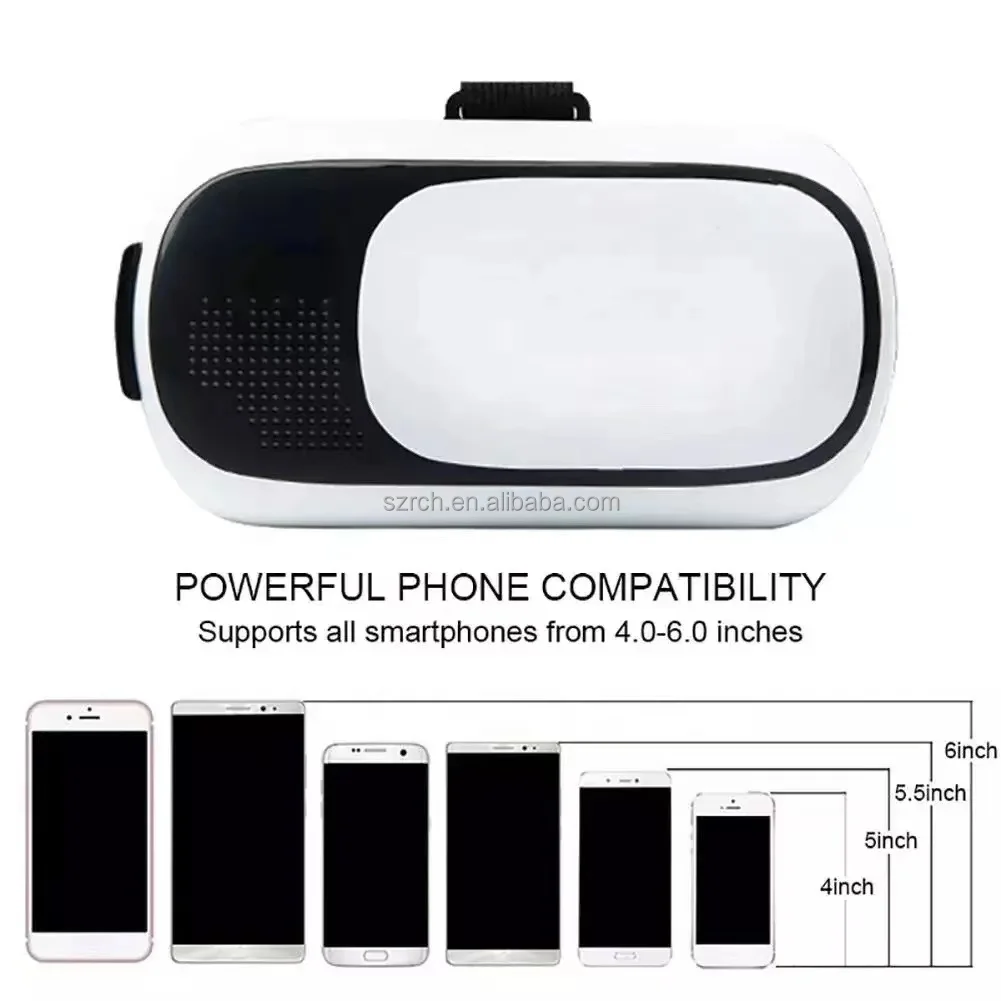 Cheap Plastic Oem Custom Logo Mobile Phone Vr Headsets 3d Box Glasses ...