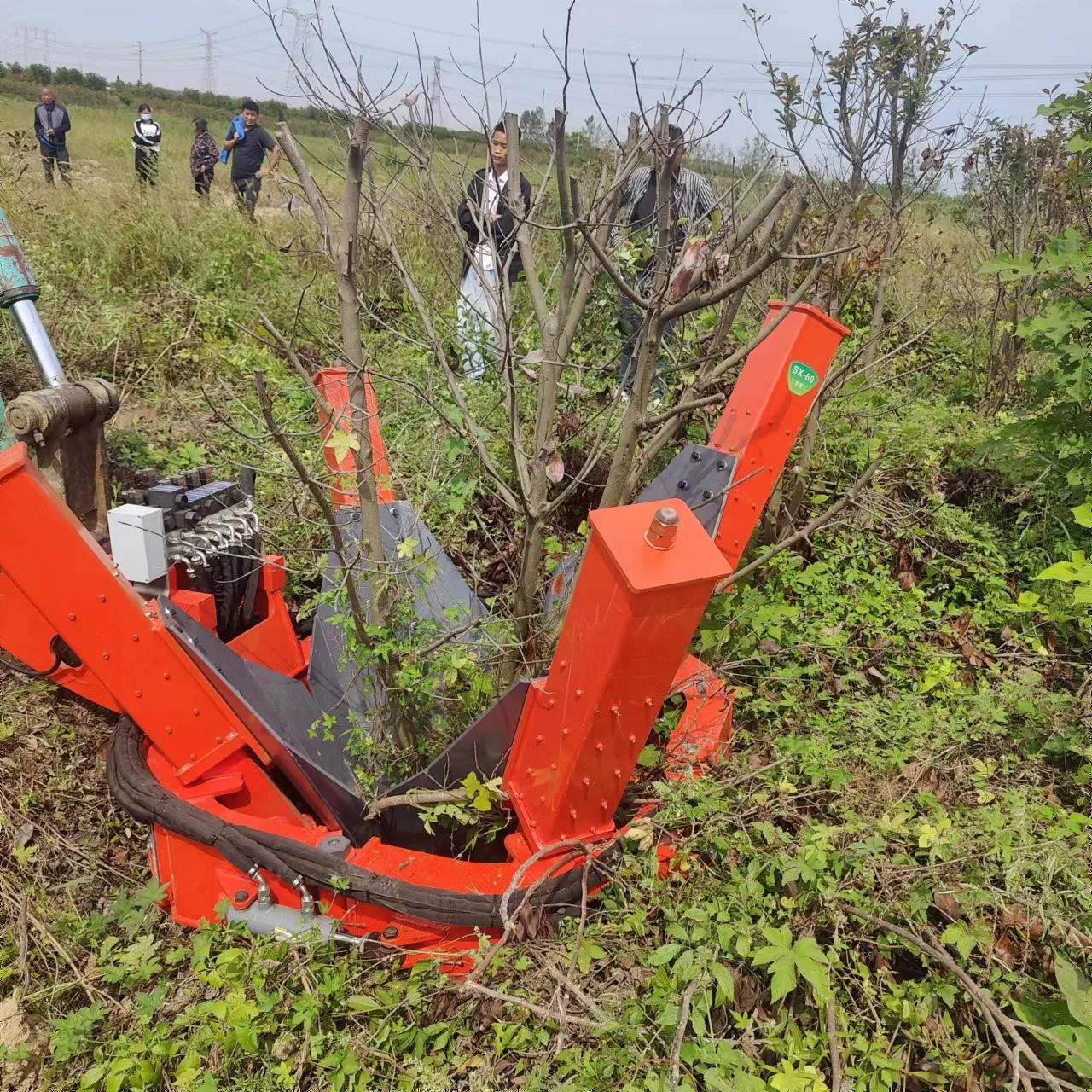 Hydraulic Tree Transplanting Machine Tree Spade For Tree Transplanter ...