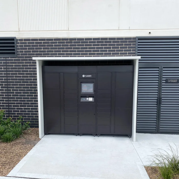 Outdoor Smart Locker - Durable 14-Door Parcel Solution