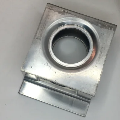 Double Holes Aluminum Lock Box Metal Gate Lock Cover 2inch Wide Concave ...