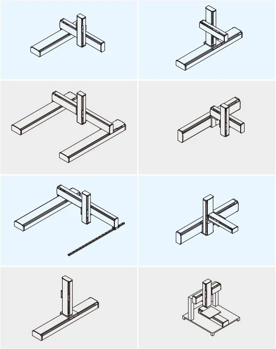 Multi-axis Assembly XY Axis Table CNC Linear Motion Guide Rails ...