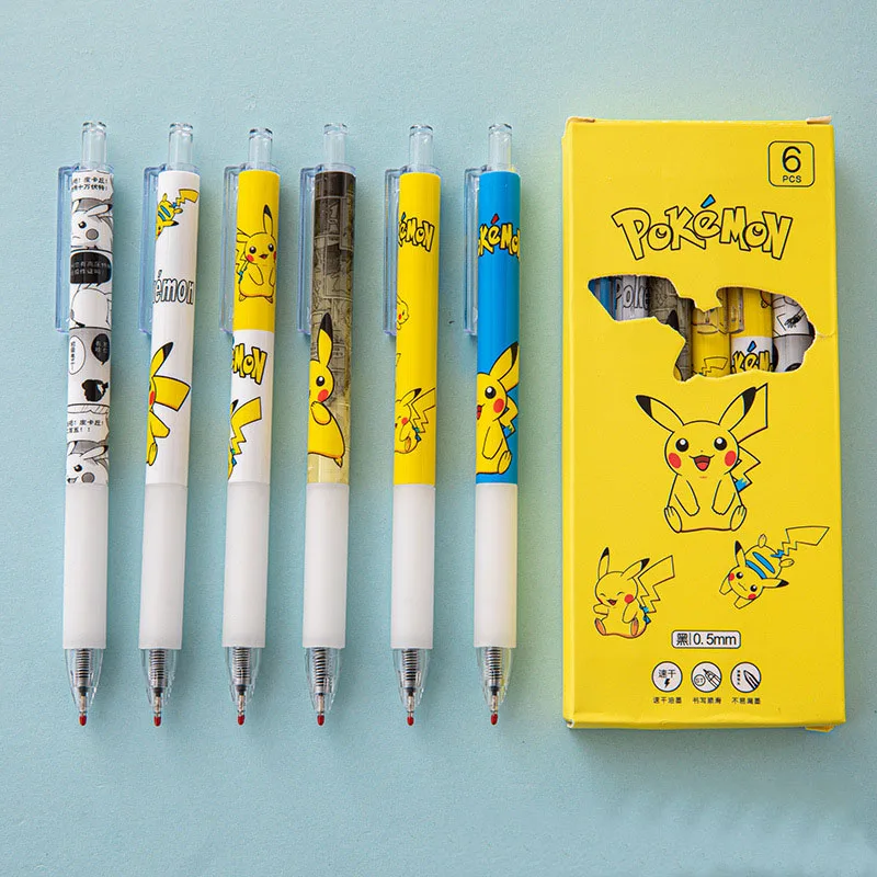 Cute Pikachu Design Pen - Smooth Writing 0.5mm Gel Ink