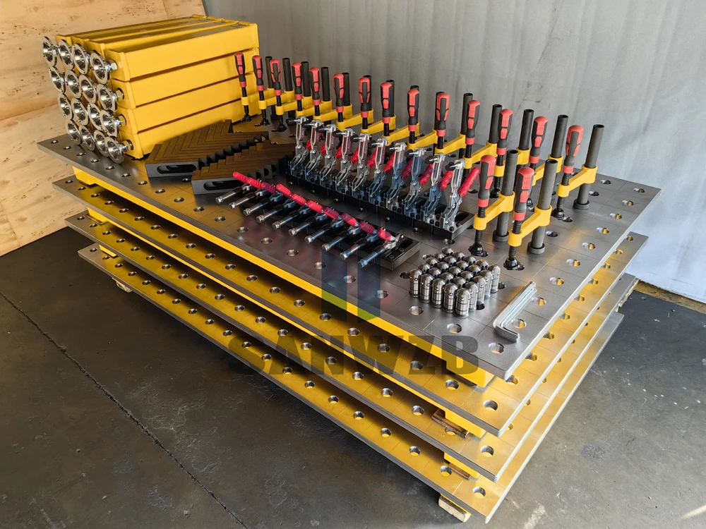 Sanwzb Fixture System Welding Table Grey Cast Iron 3d Steel Welding ...