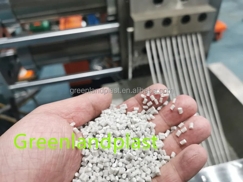 Caco3 Plastic Filler Masterbatch Machine Calcium Carbonate Compounding ...