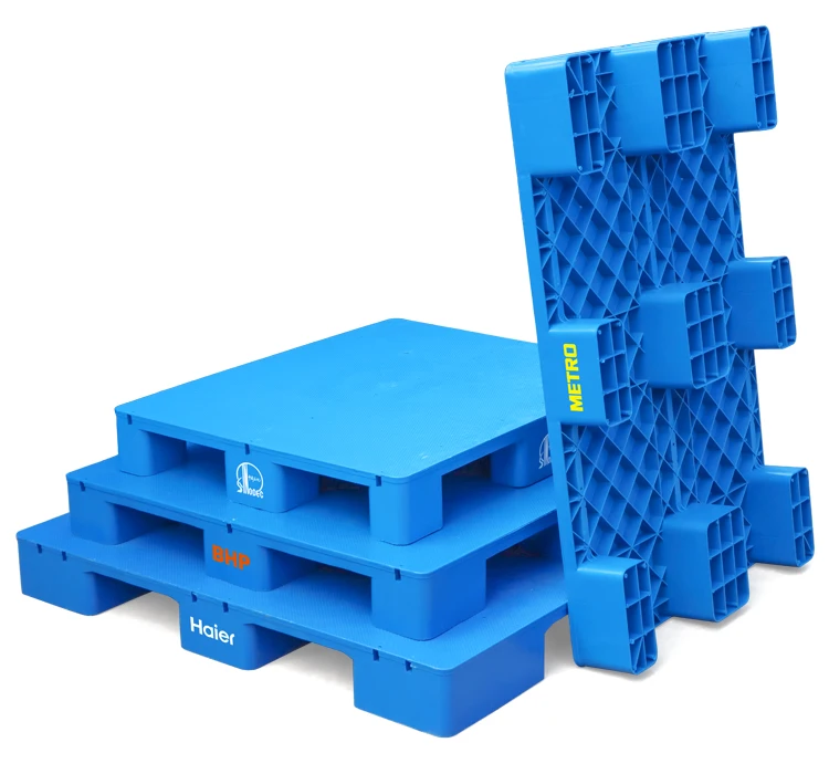 1100x1100mm Heavy Duty Large Plastic Pallets Storage Pallets Warehouse ...