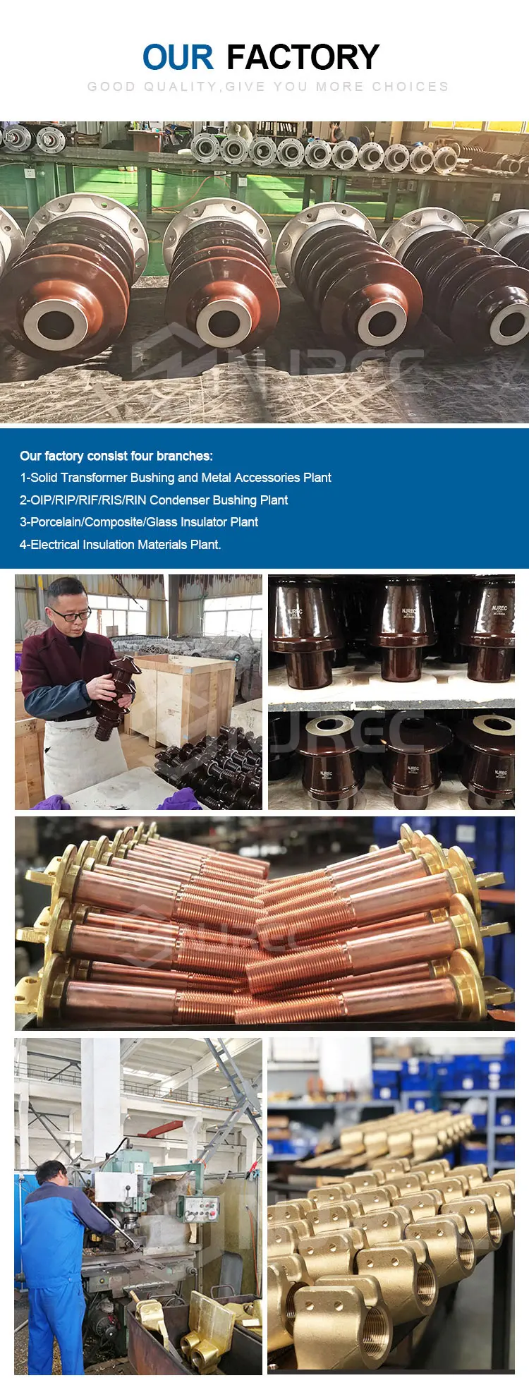 DIN Connection Flag Eye Bolt Terminal for High Voltage Transformers ...