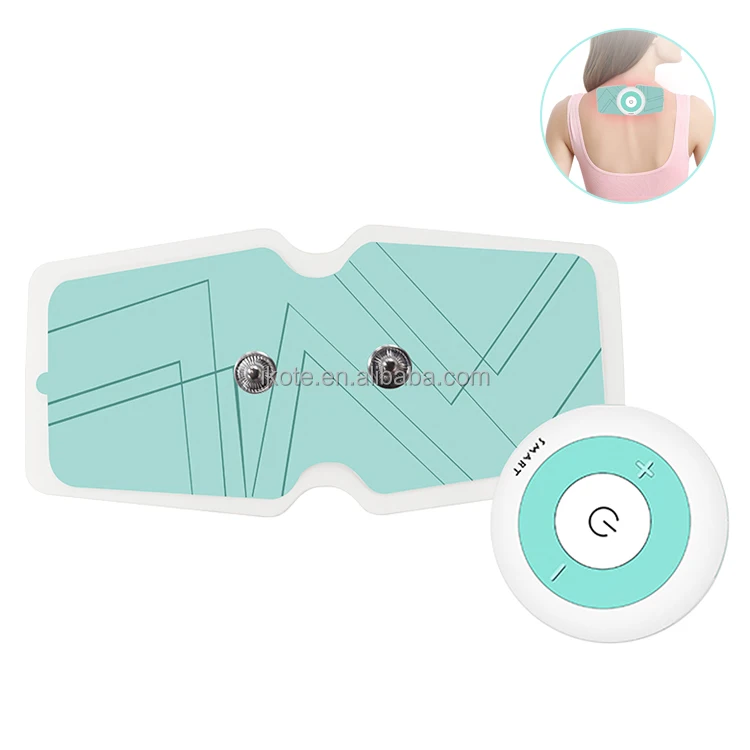 Mini EMS Electric TENS Therapy Machine Neck Massage Patch for Period ...