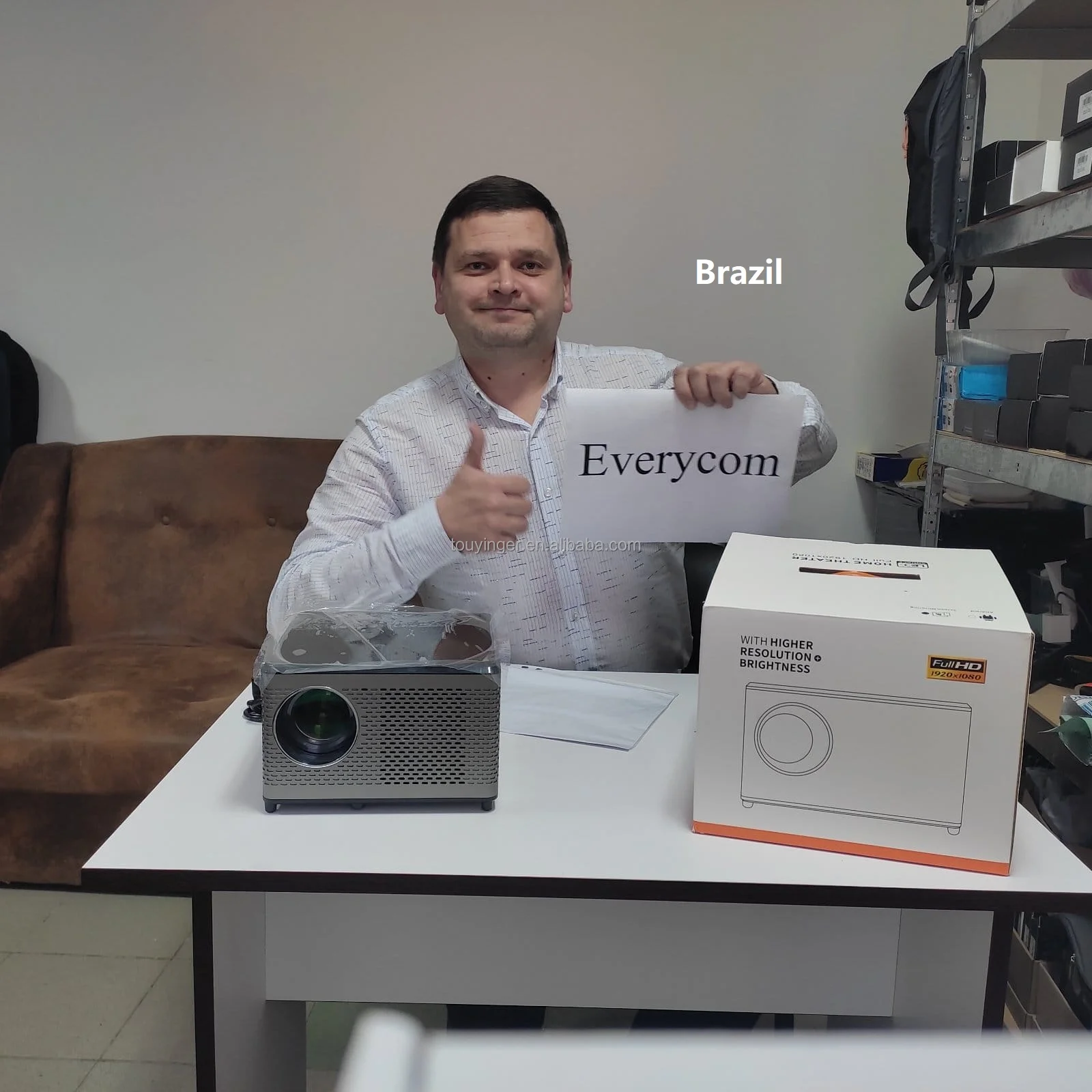 Touyinger Mini LED Projector M4 Plus - 720P Home Cinema