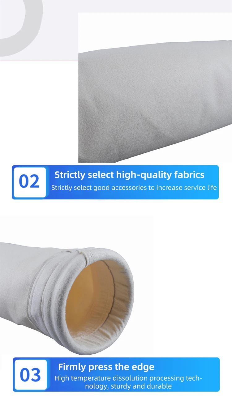 Tri-star High Temperature Dust Filter Bag Industrial Pps Dust Removal ...