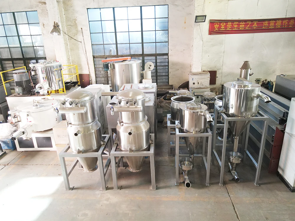 Vertical Masterbatch Resin Color Mixing Drying Granules Plastic Dryer ...