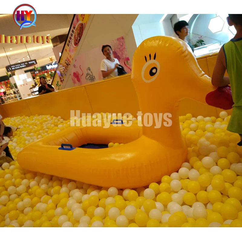 Alibaba.com: HUAYUE Inflatable Yellow Duck Boat, PVC durable, towable ...