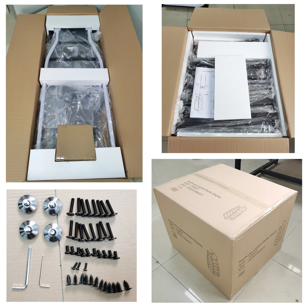 Pop Design Countertop Clear Acrylic Qr Code Holder Social Media Qr Code ...