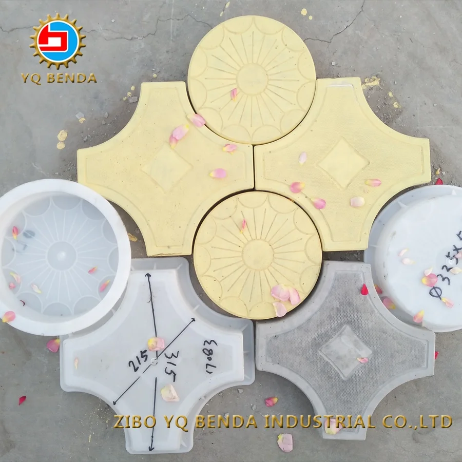 Interlocking Brick Mold For Paving Stones Garden Diy Road Paver Brick ...