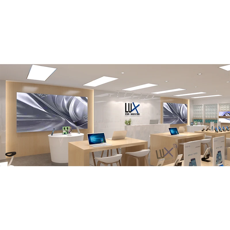 Modern Mobile Phone Shop Interior Design Electronic Display Stand ...