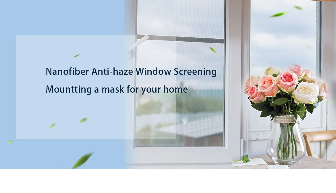 PM 2.5 Nanofiber Filter Screen Mesh for Air Purification - Customizable ODM