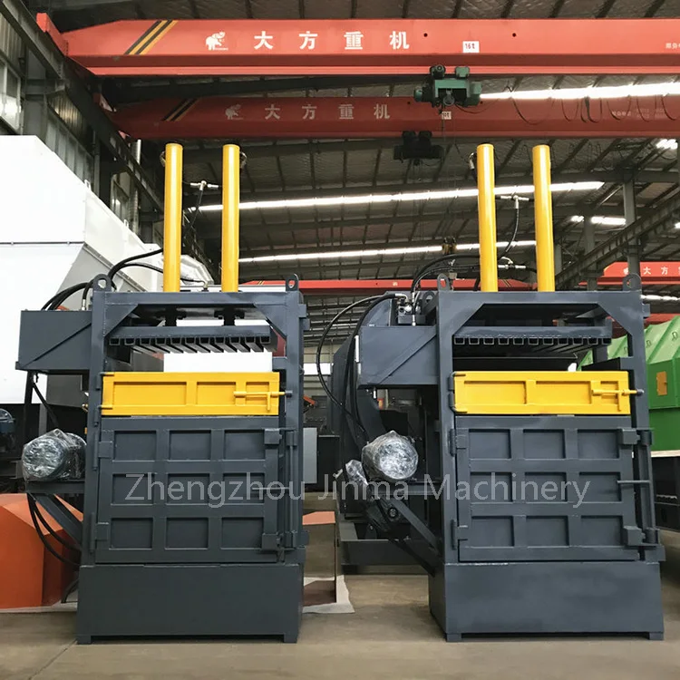 Vertical Hydraulic Baler Hydraulic Press Baler Automatic Scrap Baler ...