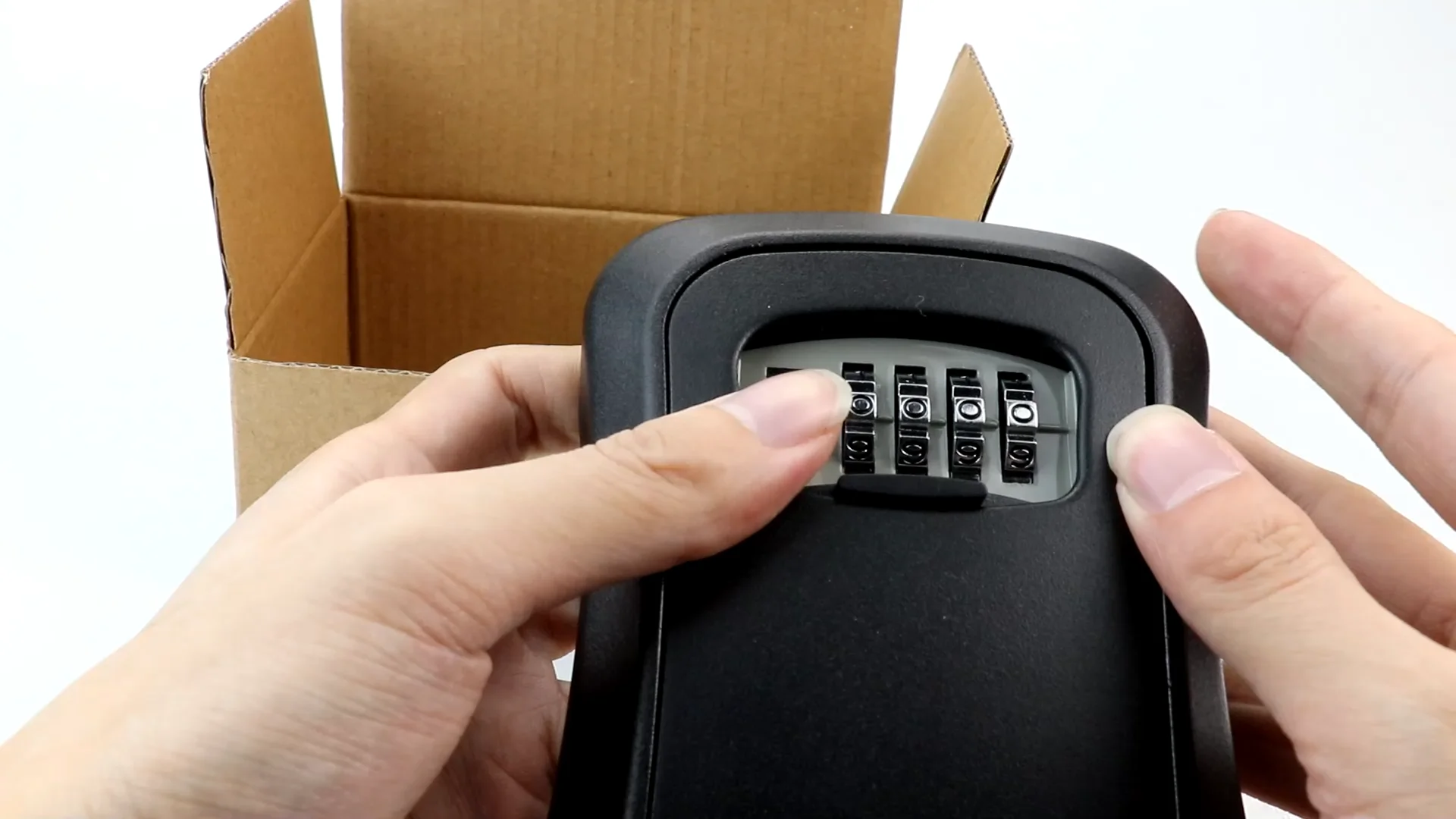 Asack G2 Wall Mounted Safety Key Lock Box Combination Keyless Safe For ...