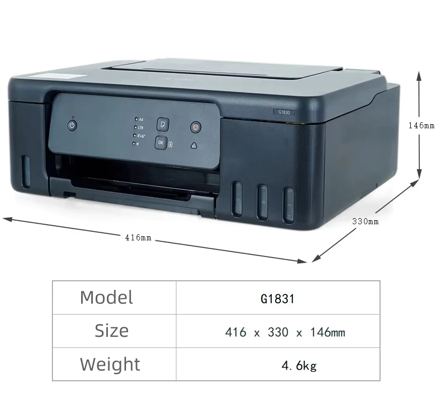 Réservoir d'encre tout-en-un Imprimante jet d'encre multifonction pour Pixma Remplissage d'encre ...