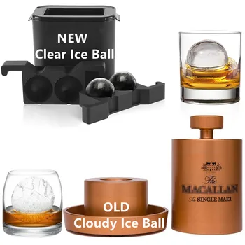 Bhd Japanese Clear Ice Mold Custom Logo 2.5 Inch Sphere Ice Cube Tray ...