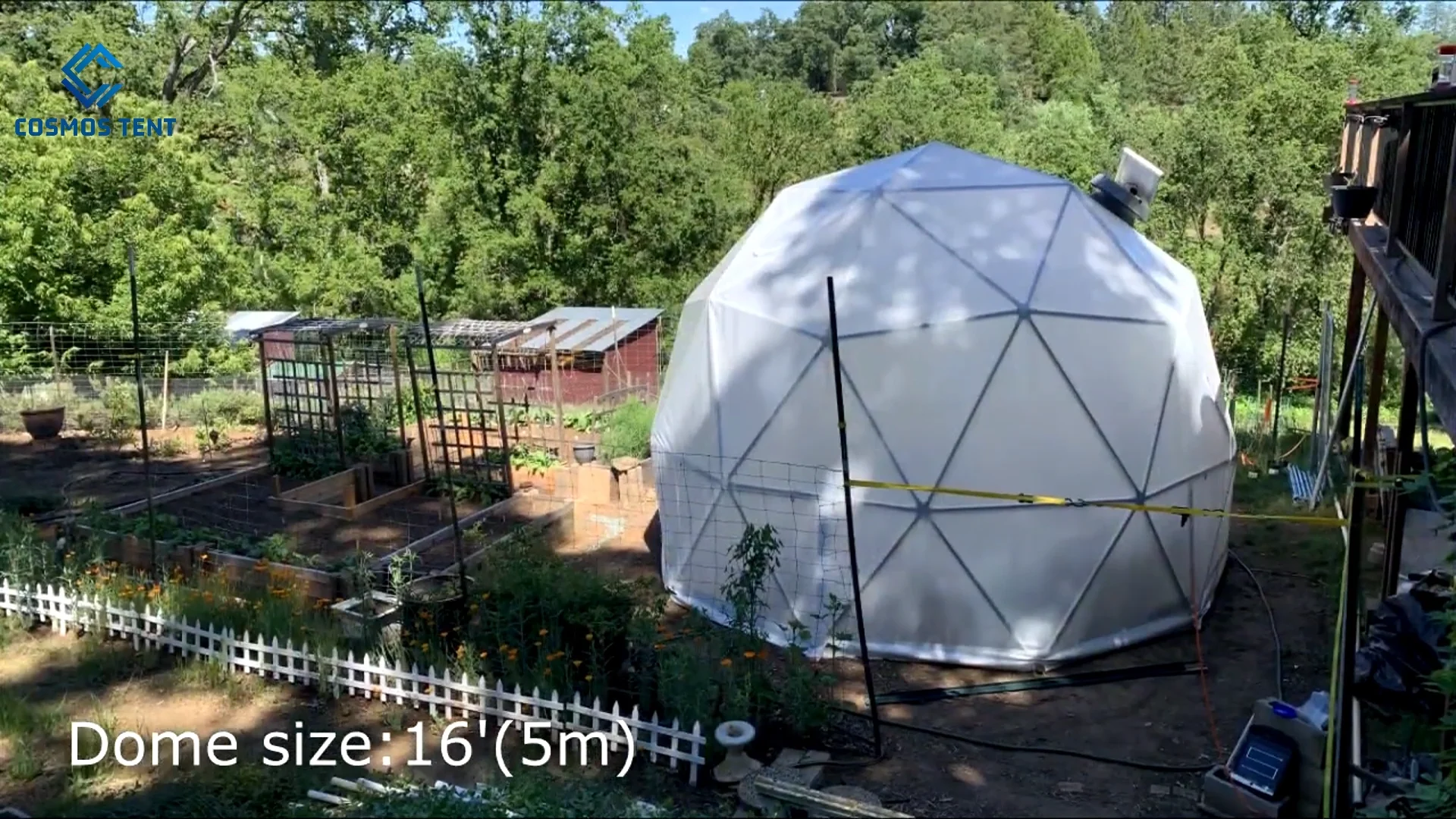 Outdoor Camping Double Room Home Clear Hotel Party Dome Tent For Rent ...