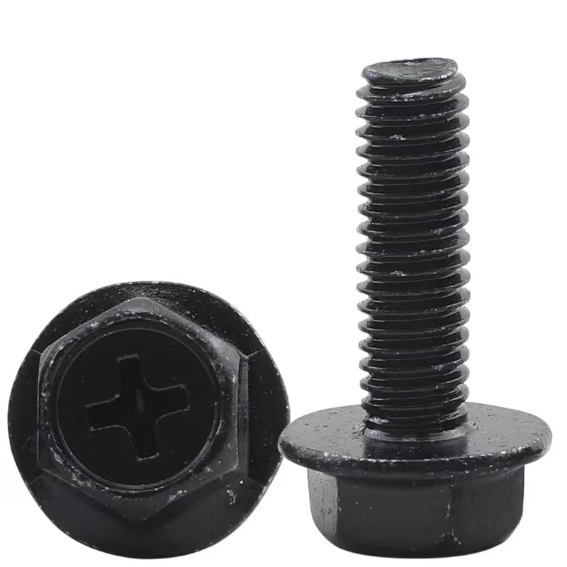 Hex Flange Surface Self-tapping Screws Manufacturers Custom Plated ...