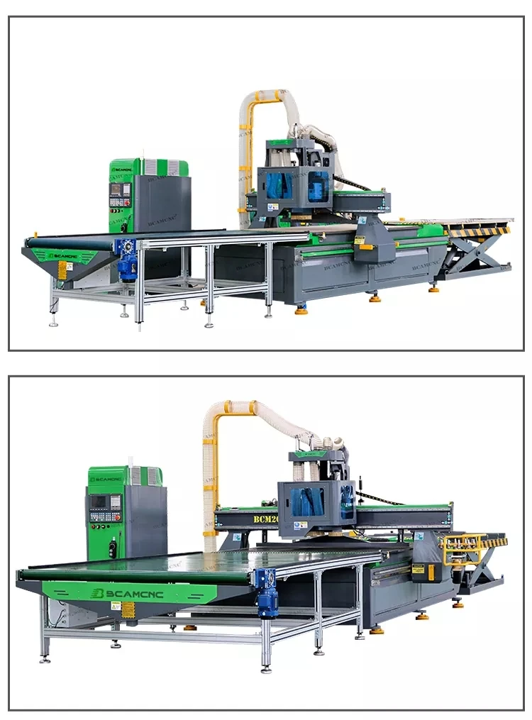 Nesting CNC Router for Wood Cutting & Labeling Efficiency