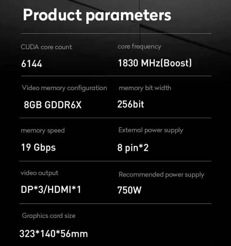 Factory Price Graphics Card Gpu Rtx3070 New Video Graphics Cards - Buy ...