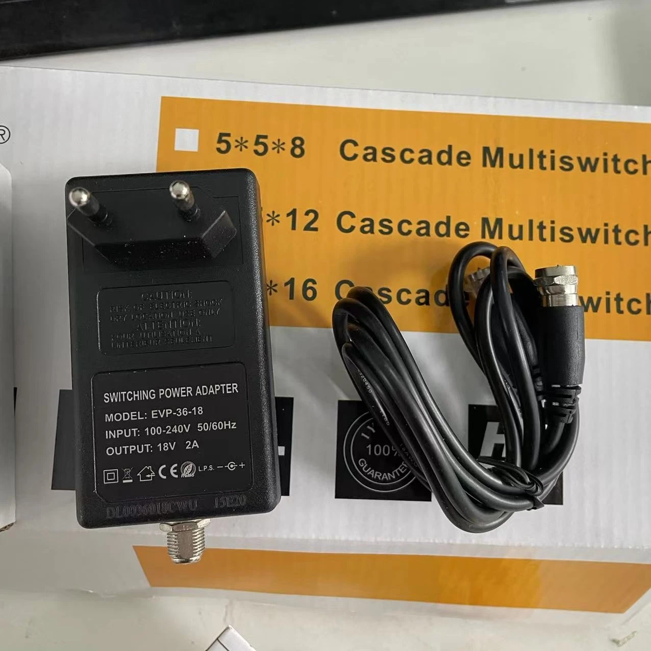 HLY Satellite Multiswitch - 9 Input, 16 Output TV Multiswitch