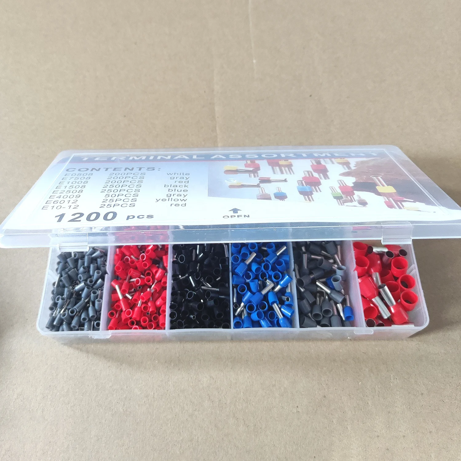 1200pcs 1250pcs 1800pcs 1900pcs Multi-functional Assorted Insulated ...