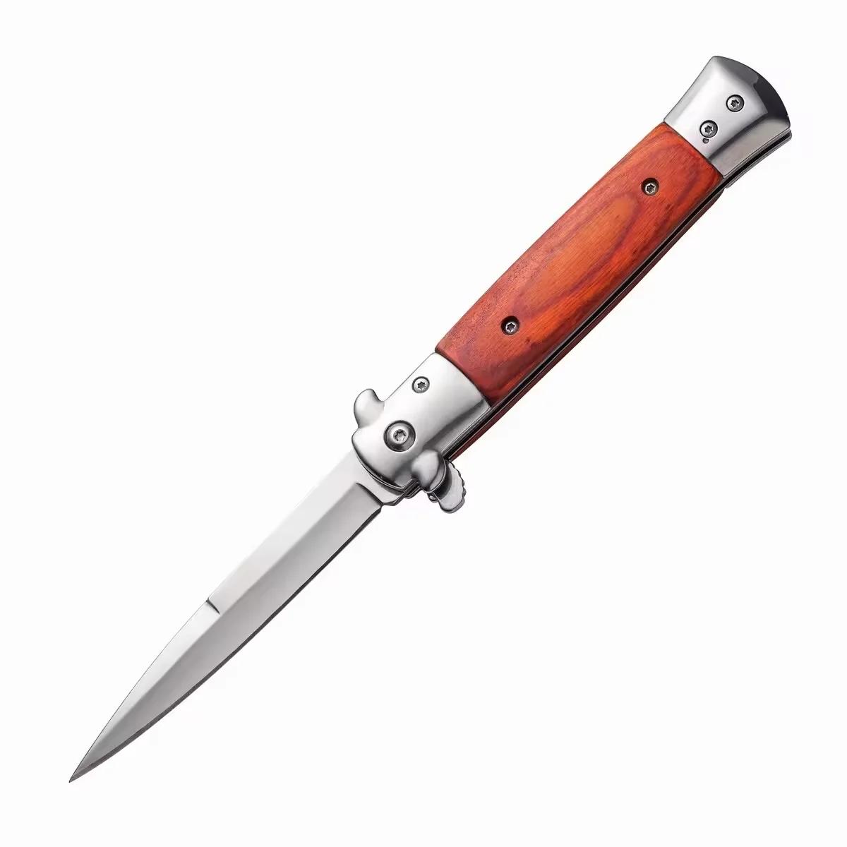 Muti Color Italian Folding Knife 3.5" Outdoor Camping Hiking Survival ...