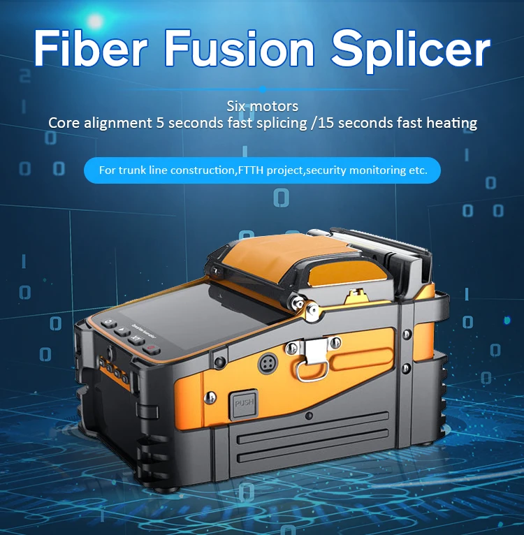 Fiber Optic Equipment Automatic Fusion AI-9 Optic Fibre Splicing ...