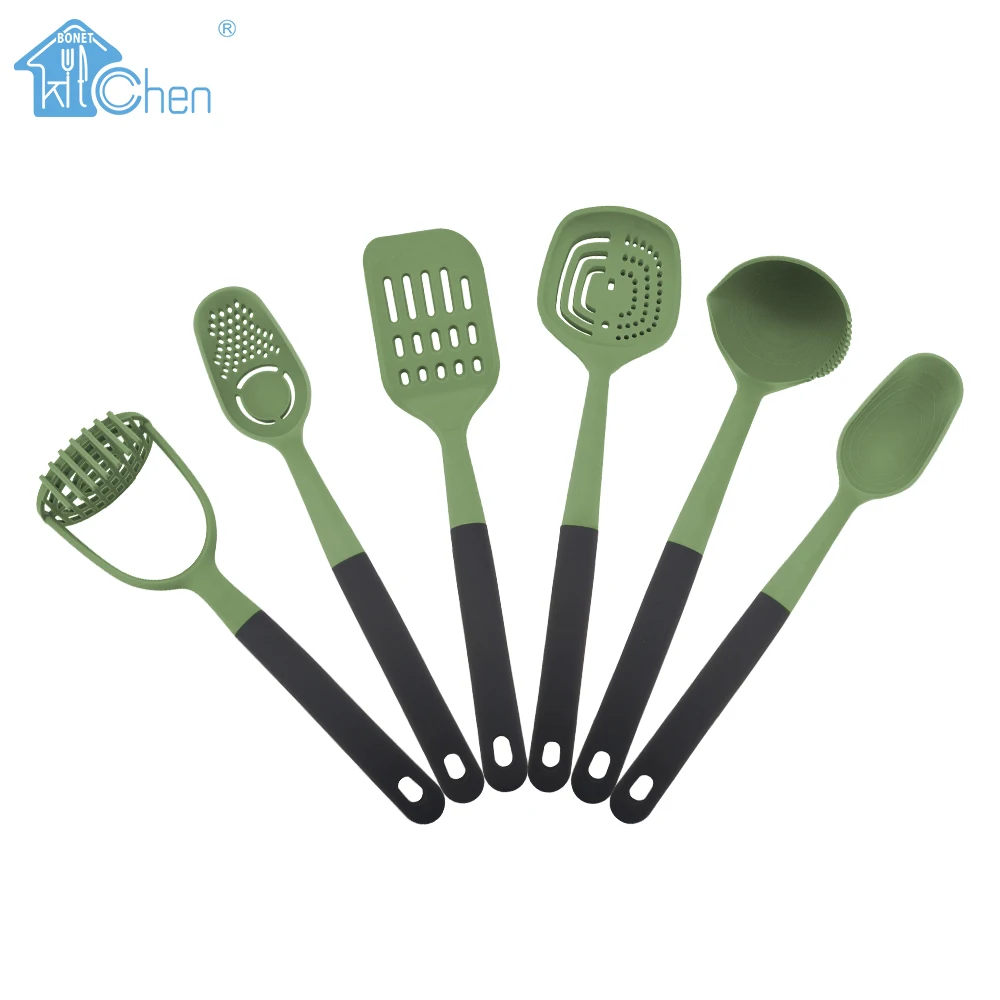 Factory Nylon Cooking Utensils Silicone Kitchenware Modern Kitchen ...