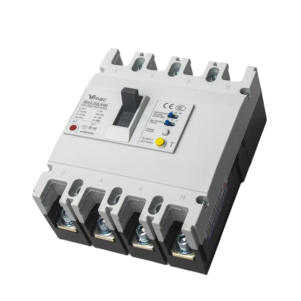 Vinac Overload Protection Mcb Mccb Elcb Plastic Shell Circuit Breaker ...