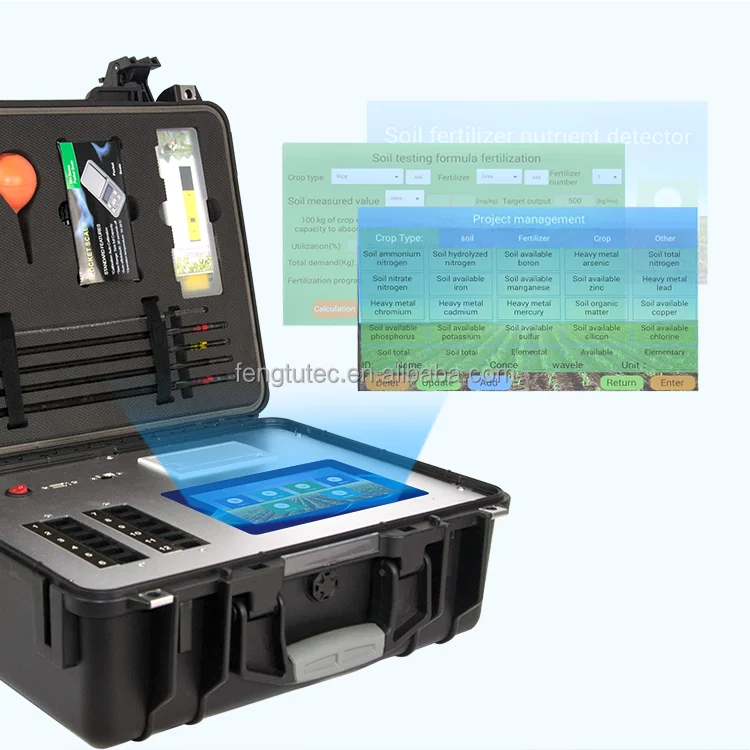 NPK Tester for Soil Detection Agriculture NPK Soil Meter Soil Organic ...