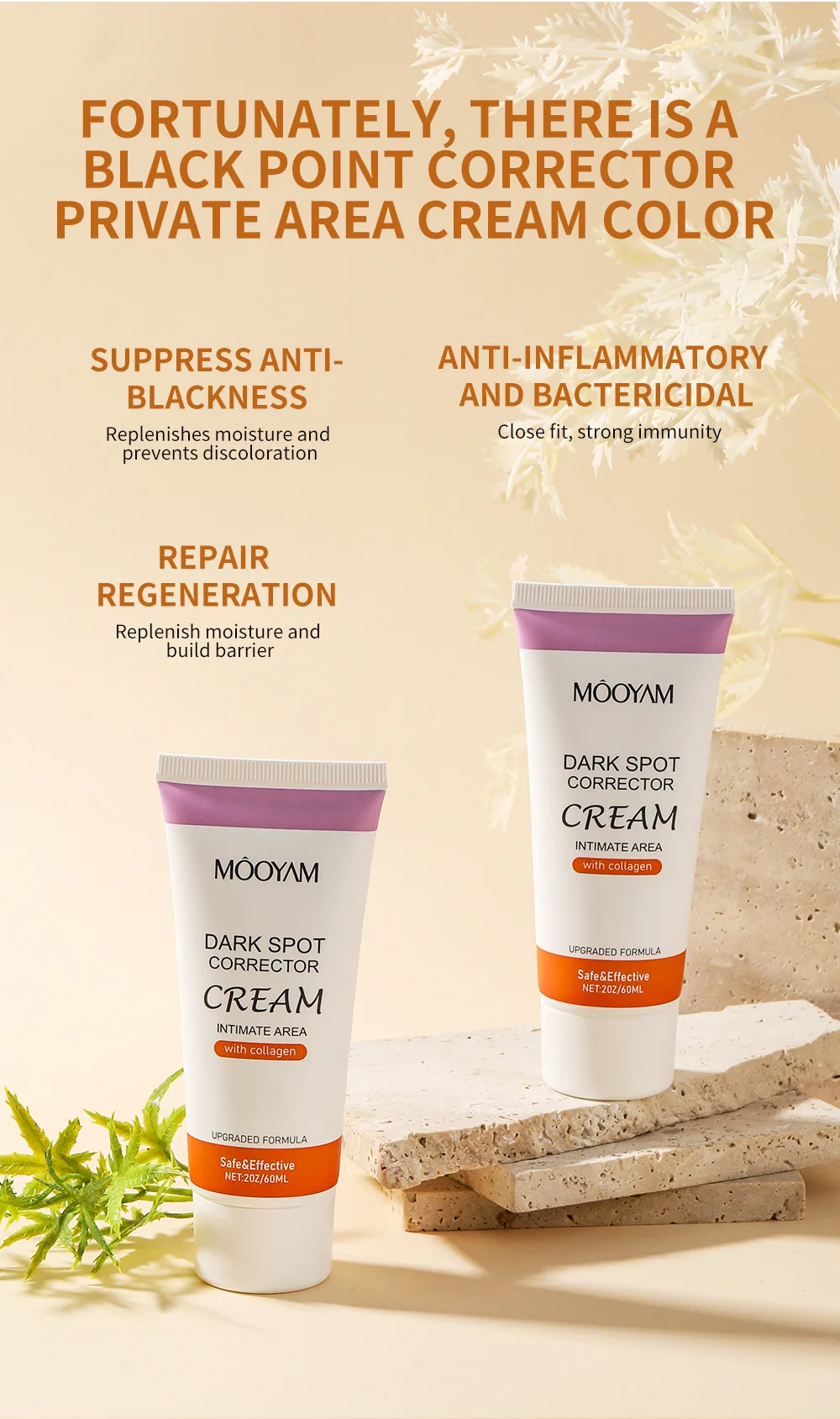 MOOYAM Dark Spot Corrector Cream for Body: Lightening & Whitening ...