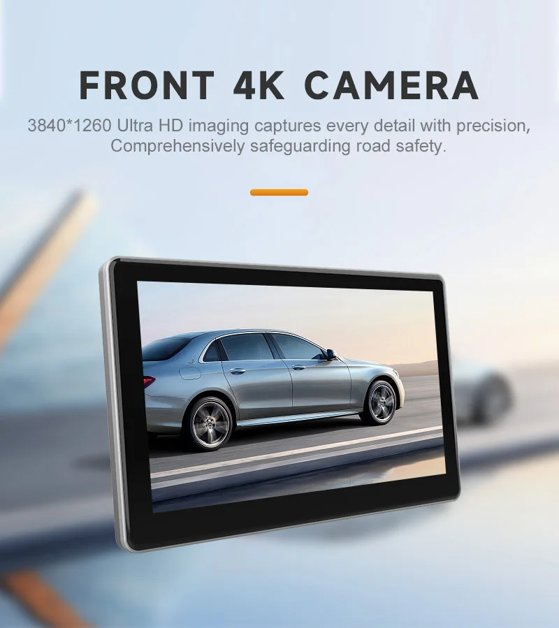 Universal Touch Screen Car Portable Wireless Drive Play 4K