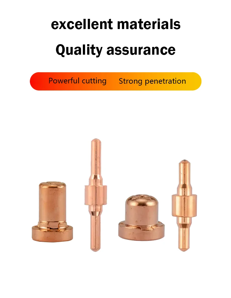 PT31 LG40 Plasma Cutter Electrode Tips Cup Extended Consumables Kit for ...