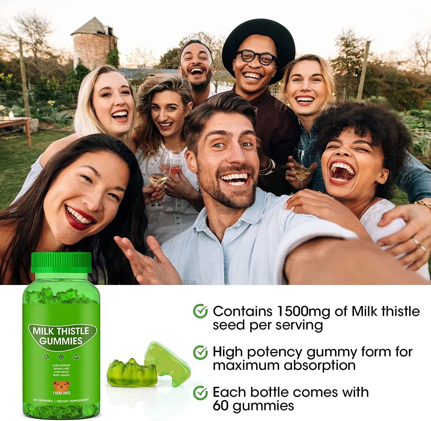 Sugarless Milk Thistle Extract Milk Thistle Soft Sugar Liver