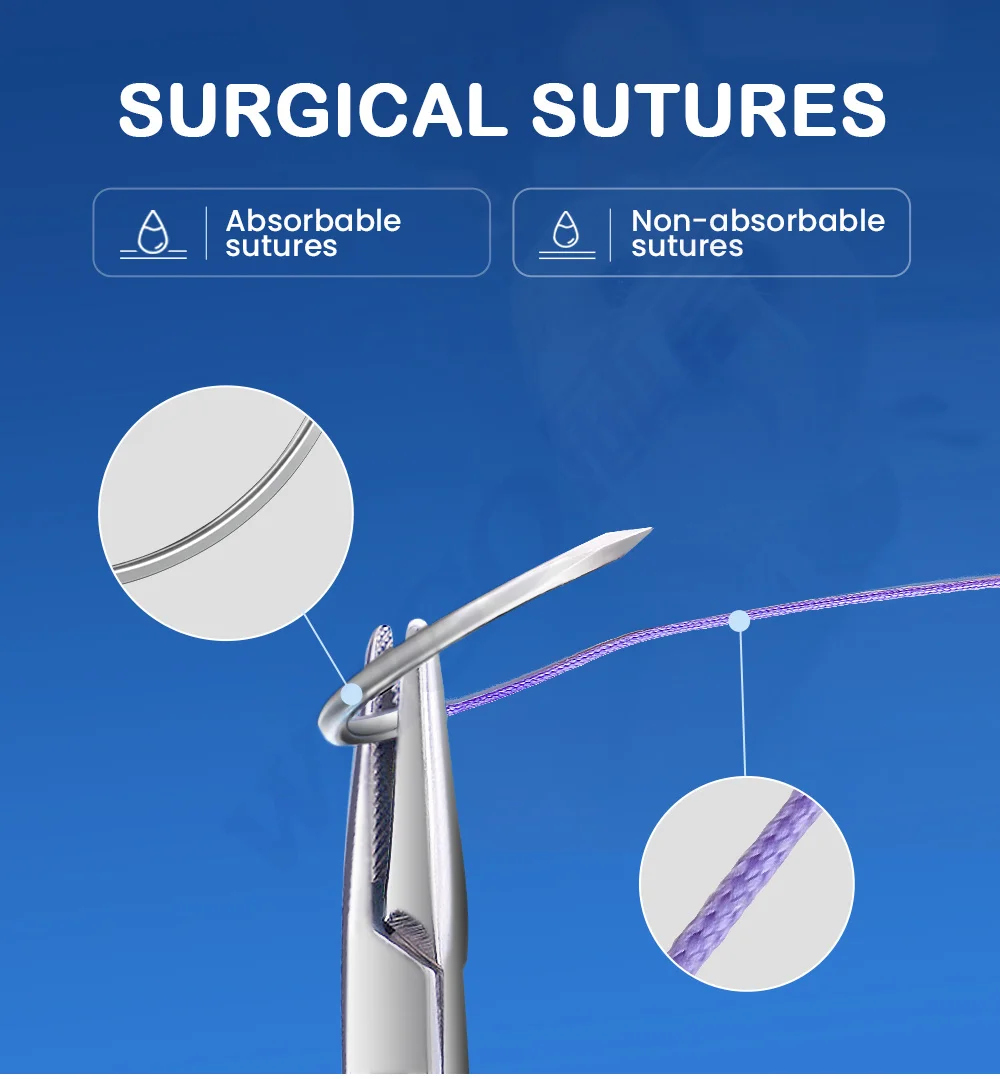 Pga Pet Sutures Disposable Surgical Sterilized Suture Medical ...