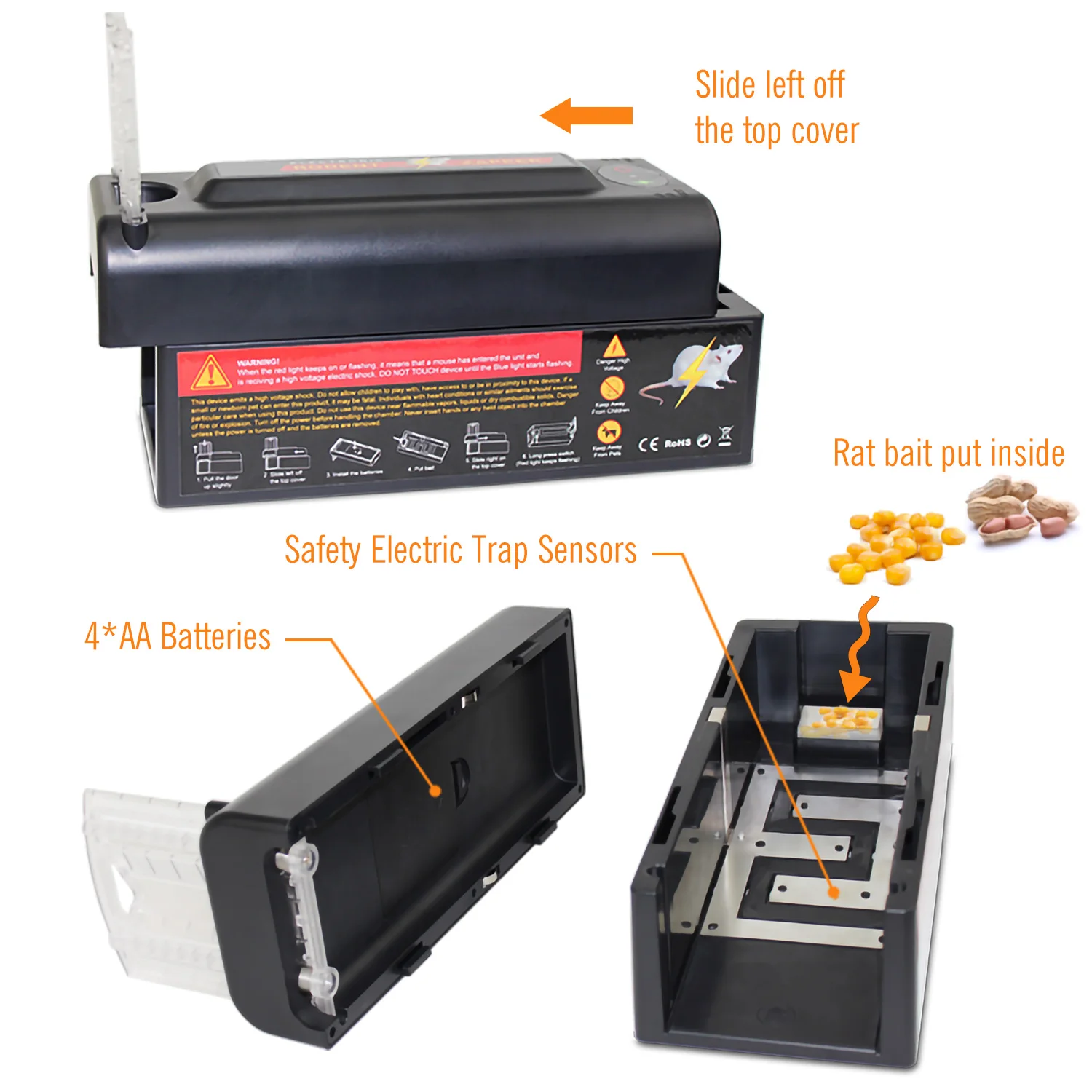 Alibaba.com: High Voltage Electronic Rodent Killer, Humane Electric ...