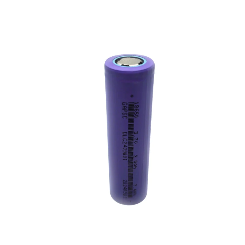 GH High-Performance 18650 2000mAh 3C Li-ion Battery Cylindrical Lithium ...