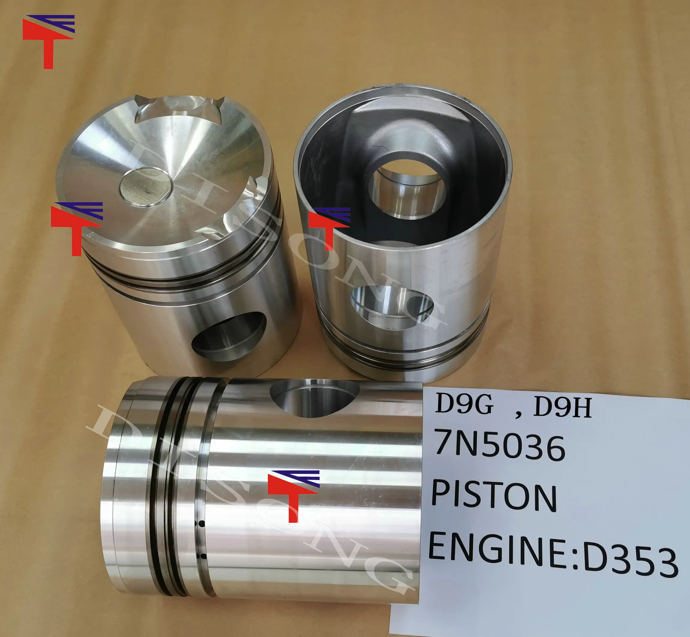 Buildozer D8k Engine D342 Engine Spare Parts Piston 7n1366 - Buy Piston ...