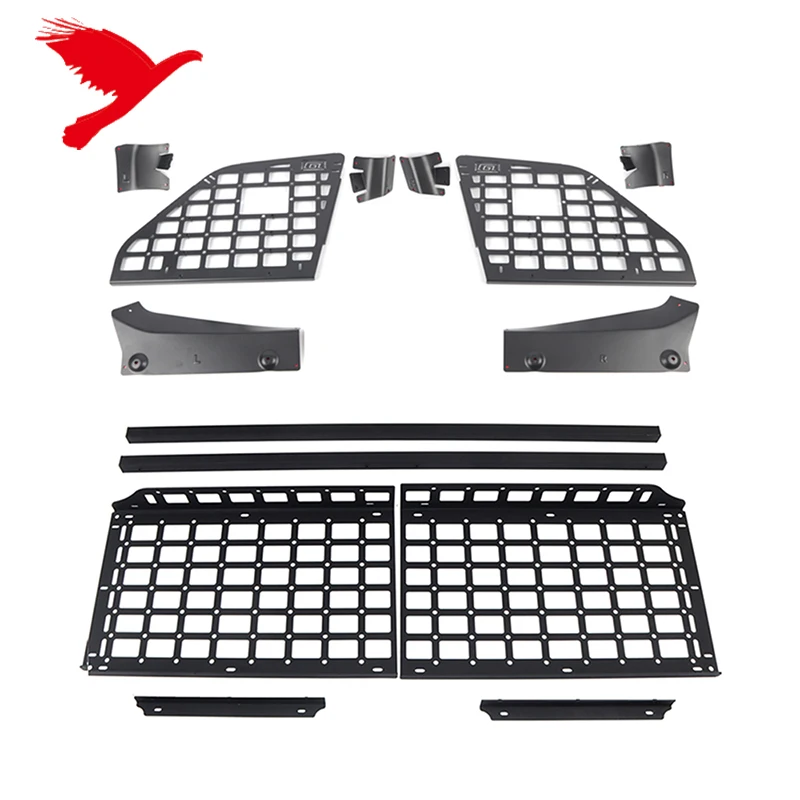 大众阿特拉斯Teramont 2018-2024汽车配件后行李箱行李箱窗户行李储物组织器Molle面板套件| Alibaba.com