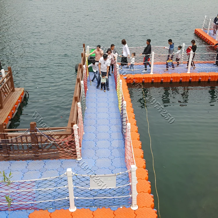 plastic pontoon water floating bridge walkway| Alibaba.com