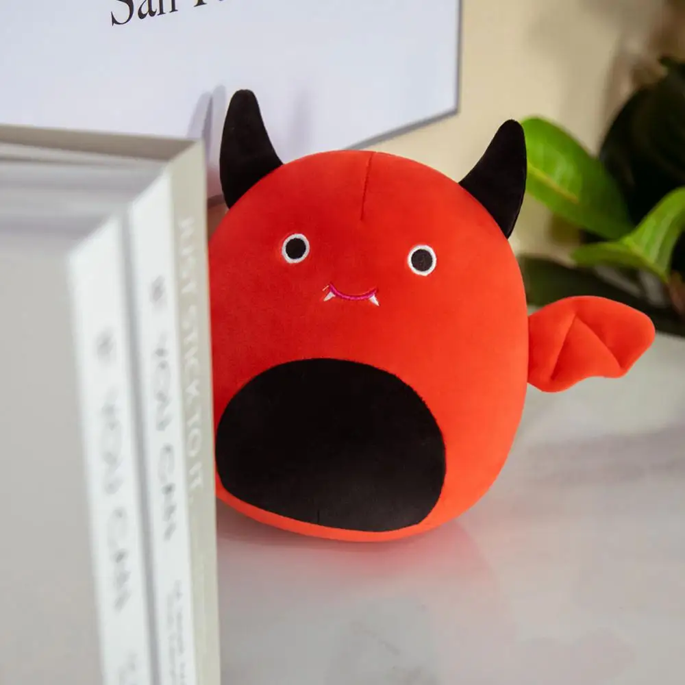 Cute Cartoon Little Devil Bat Doll Plush Toy Funny Throw Pillow ...